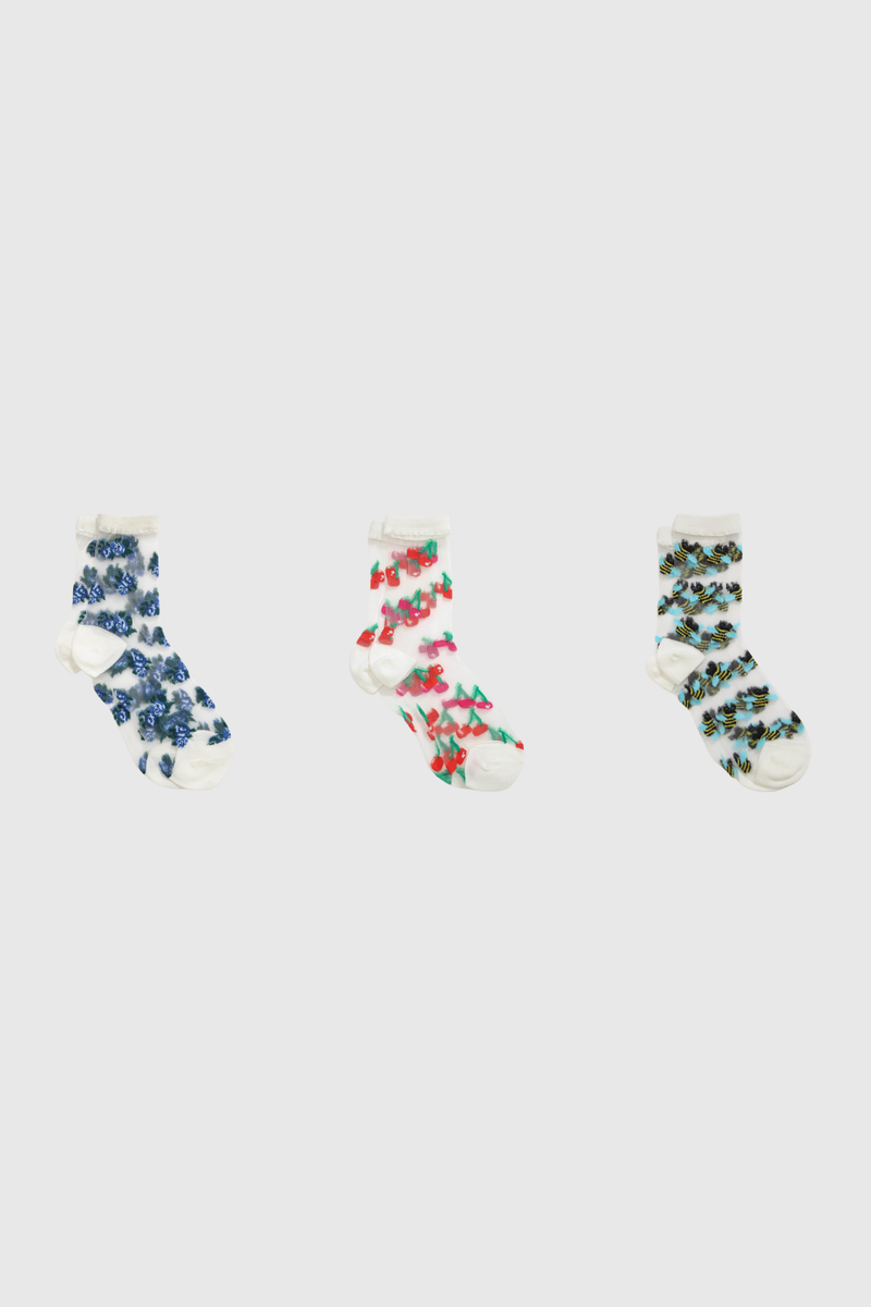 Sheer summer socks - Set of 3 – Glassworks London